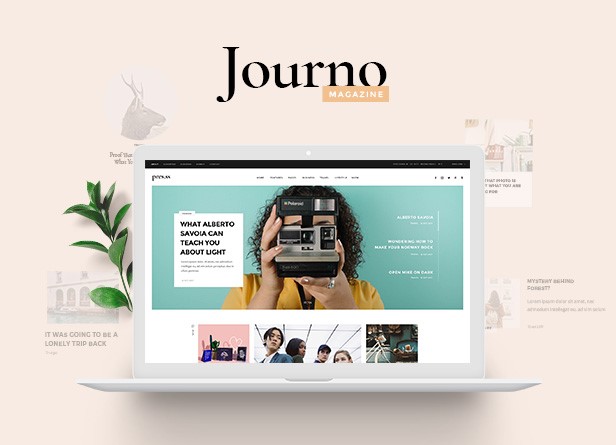 15+ Creative Magazine and Blog Theme for Journalists, Editors ...