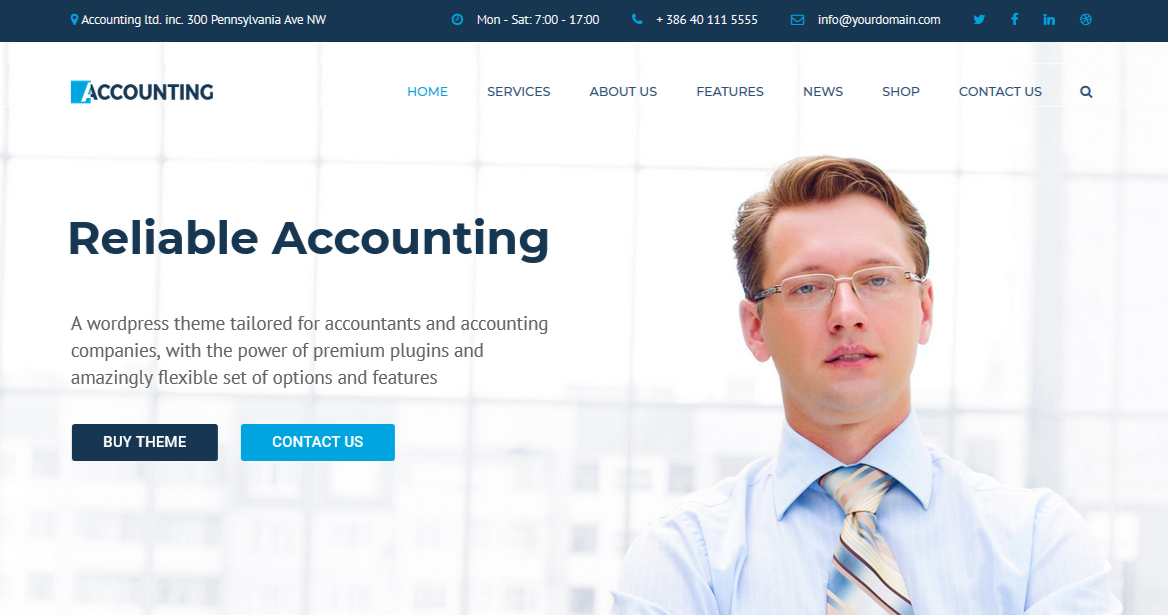 15+ Best Finance, Bank and Accounting WordPress Themes of 2023 - Spice ...