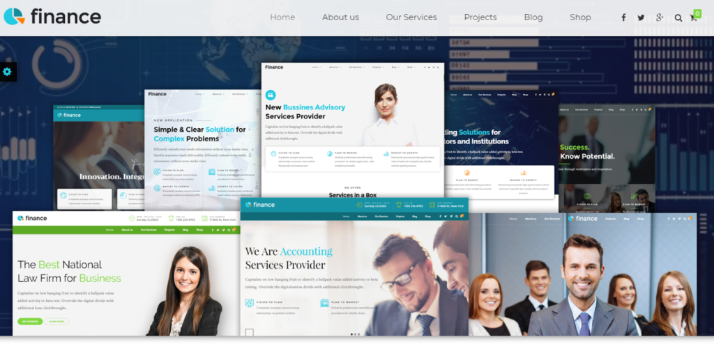 15+ Best Finance, Bank and Accounting WordPress Themes of 2023 - Spice ...