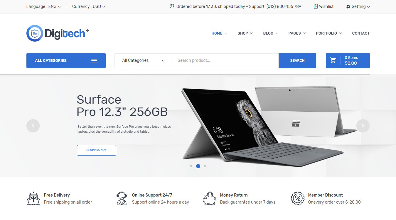 25 Most Popular Technology WordPress Themes of 2023 - Spice Themes