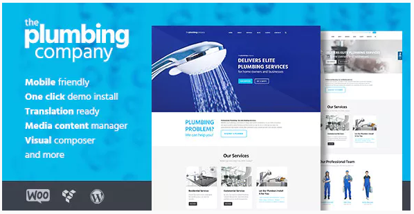 15 Best WordPress Themes for Plumbers in 2023 - Spice Themes