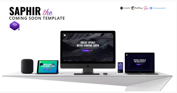Top 20 Responsive Coming Soon Templates 2023 - Spice Themes